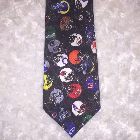 NFL | Accessories | Multi Team Nfl Football Helmet Tie | Poshmark
